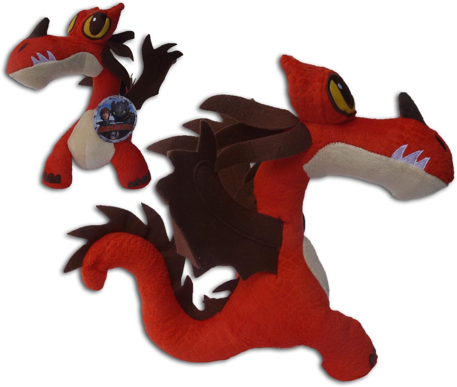 Hookfang Monstrous Nightmare 12'' Red Soft Toy How To Tran Your Dragon ...