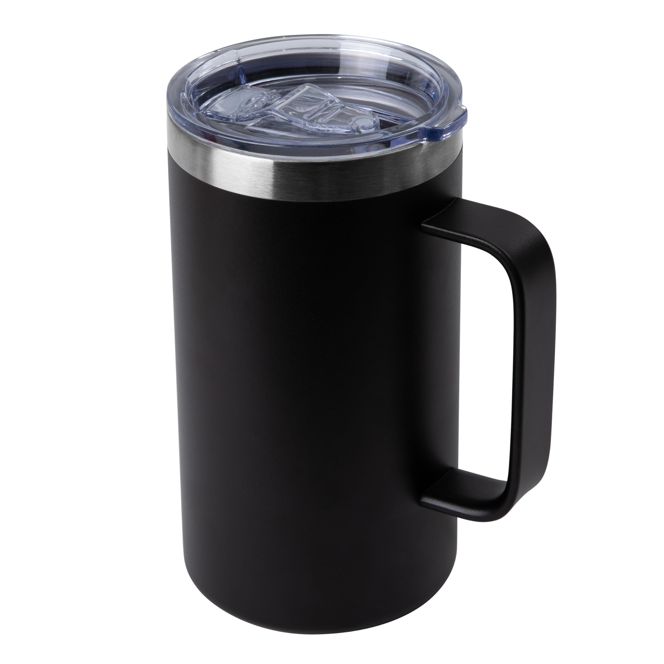 Amazon.com: DOMICARE 24oz Mug with Handle and Lid, Stainless Steel ...