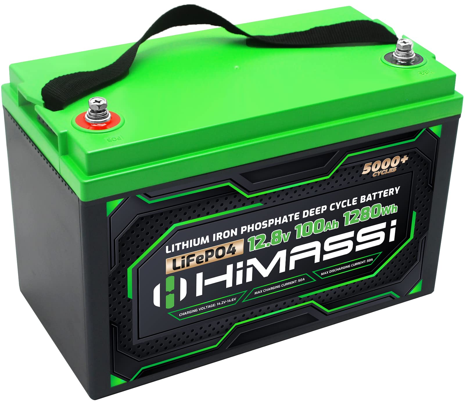 Buy 12V 100Ah LiFePO4 Battery 50A BMS Lithium Iron Phosphate Deep Cycle buy-12v-100ah-lifepo4-battery-50a-bms-lithium-iron-phosphate-deep-cycle