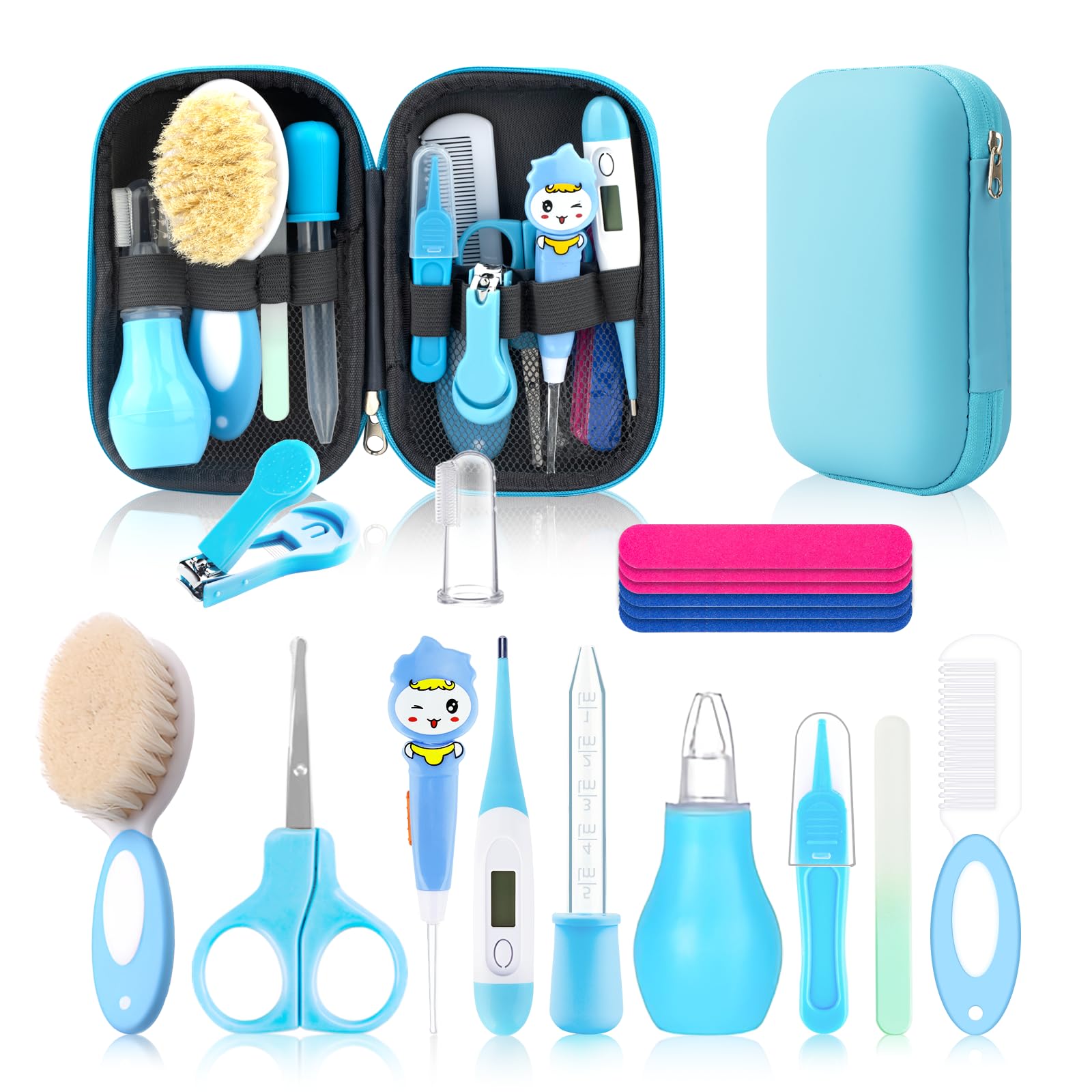 Amazon.com: Baby Healthcare and Grooming Kit, Baby Safety Set Newborn ...