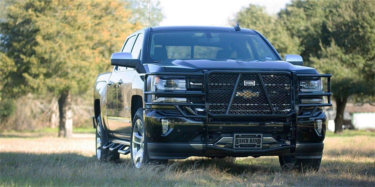 Ranch Hand GGC16HBL1 Legend Series Grille Guard, Grille & Brush Guards ...