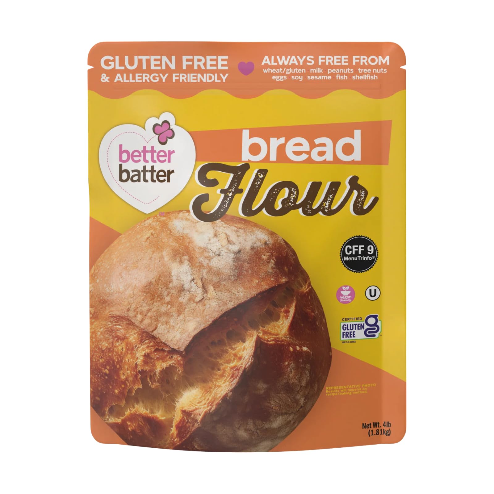 Amazon.com : Better Batter Bread Flour | Certified Kosher & Gluten Free ...