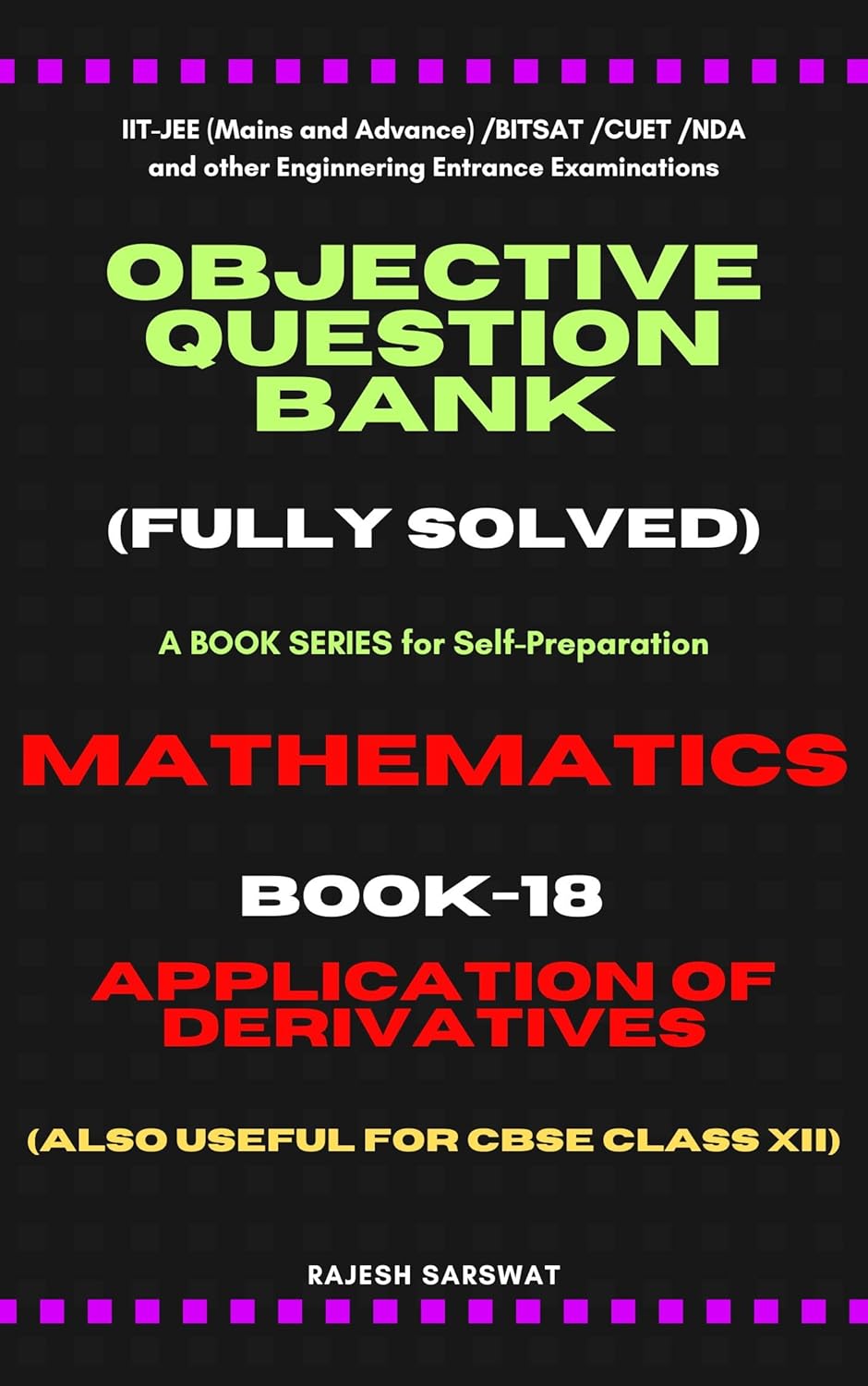 Amazon.com: Objective Question Bank Mathematics: Book-18 Application of ...
