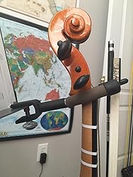 Amazon.com: String Swing CC08 Violin Hanger with Bow Peg Attachment for ...