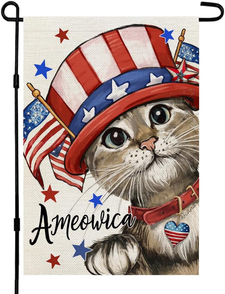 Amazon.com : Tuxedo Cat - Best of Breed All-American Patriotic I Garden ...