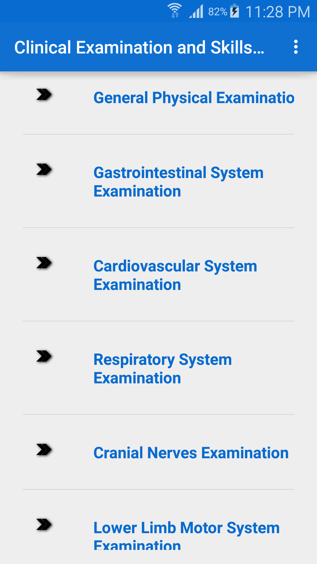 Clinical Examination & Skills Free - App on Amazon Appstore