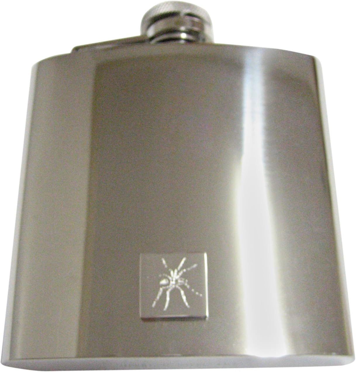 Amazon.com: Kiola Designs Silver Toned Etched Side Facing Spider Bug ...
