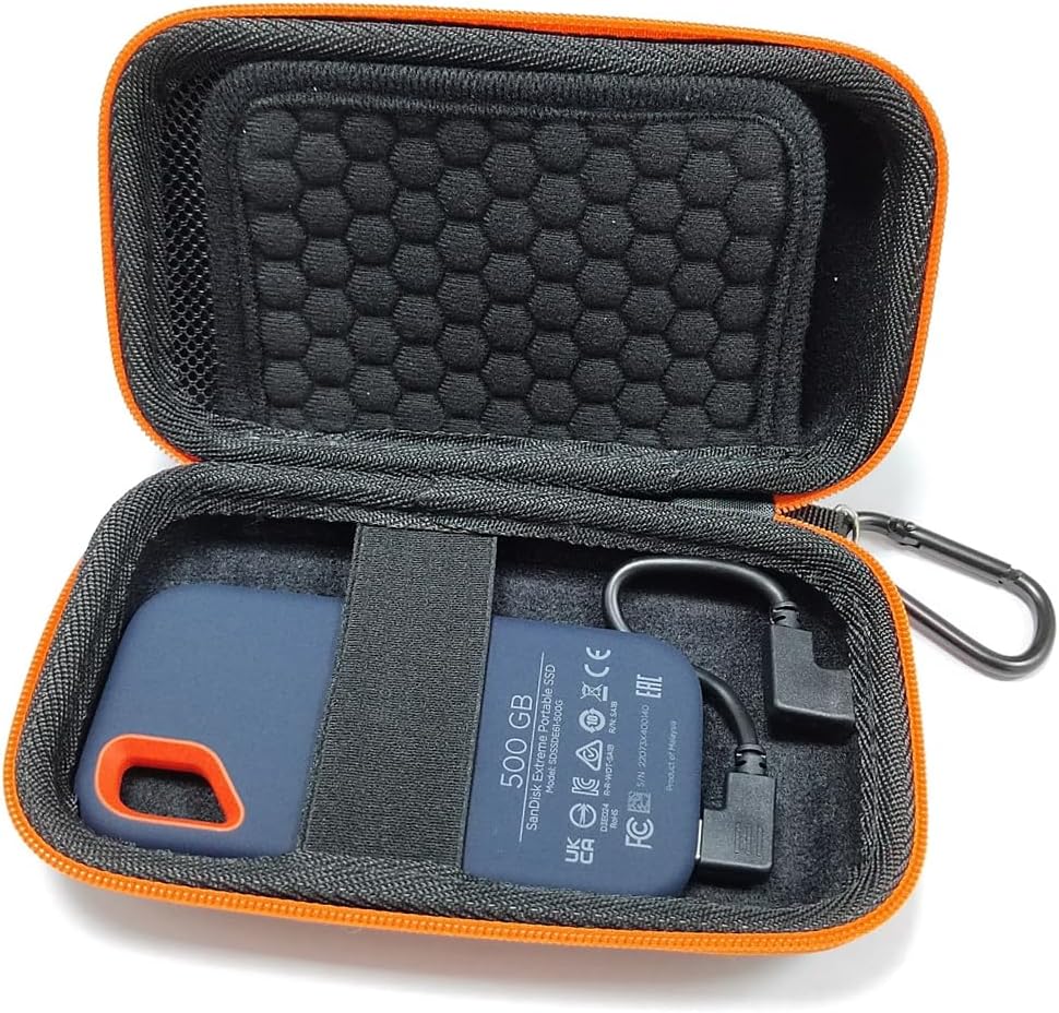 Amazon.com: Hard Case for SanDisk Extreme Pro/SanDisk Extreme Portable ...