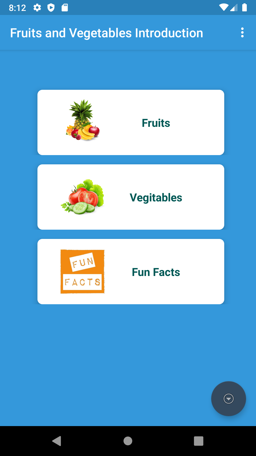 Fruits and Vegetables Learning | Introduction to food | Preschool and ...
