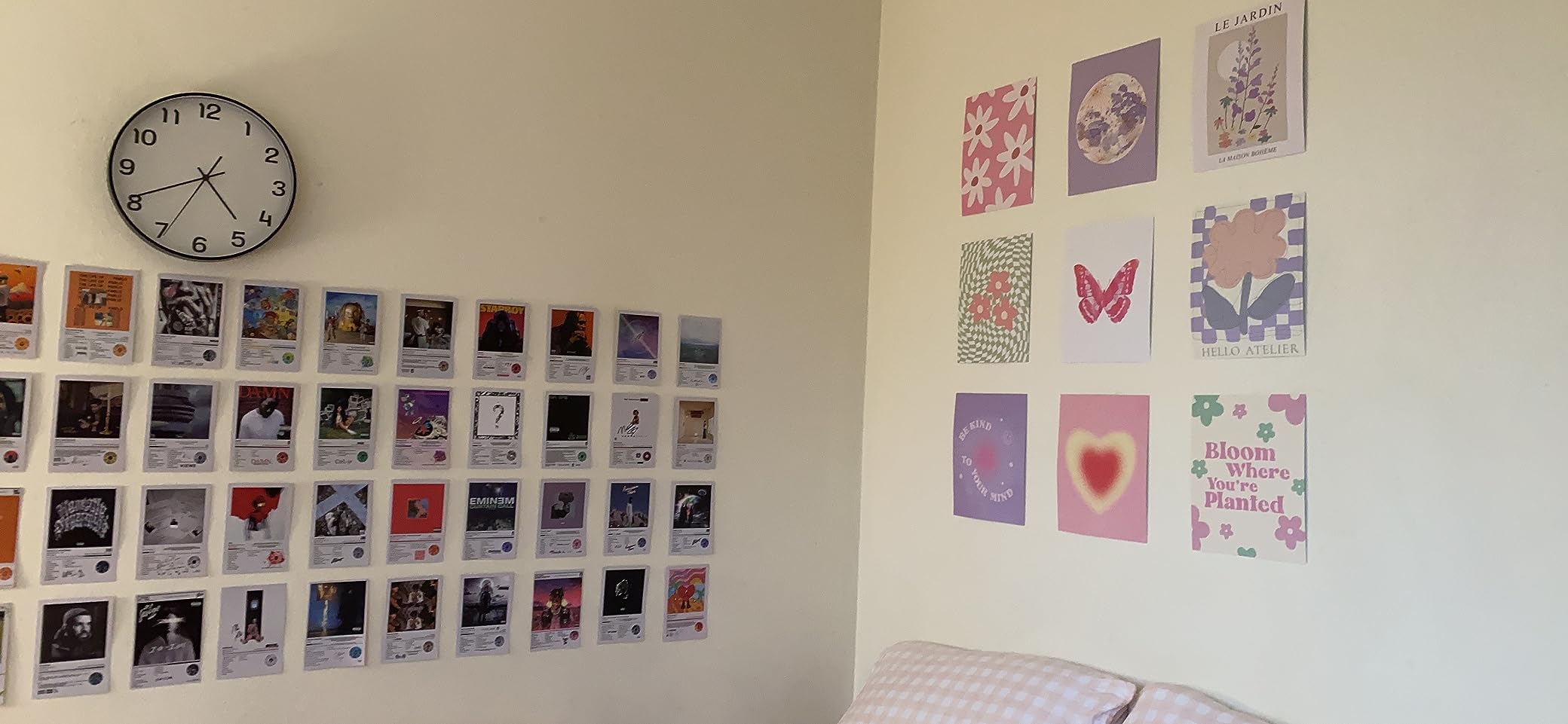 UNIQUE AMERICA 100 Pcs Wall Collage Kit - Music & Rapper Themed Posters ...