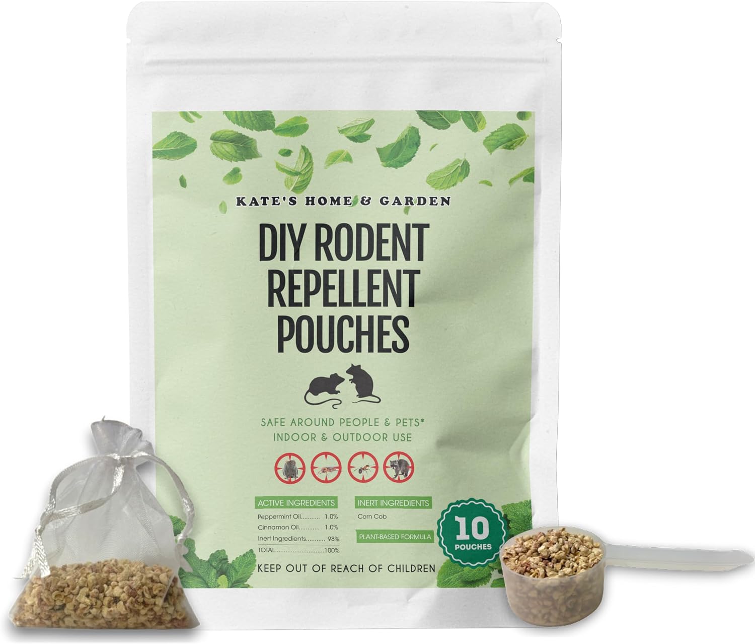 Amazon.com: Kate's Home & Garden DIY Peppermint Oil Rodent Repellent ...