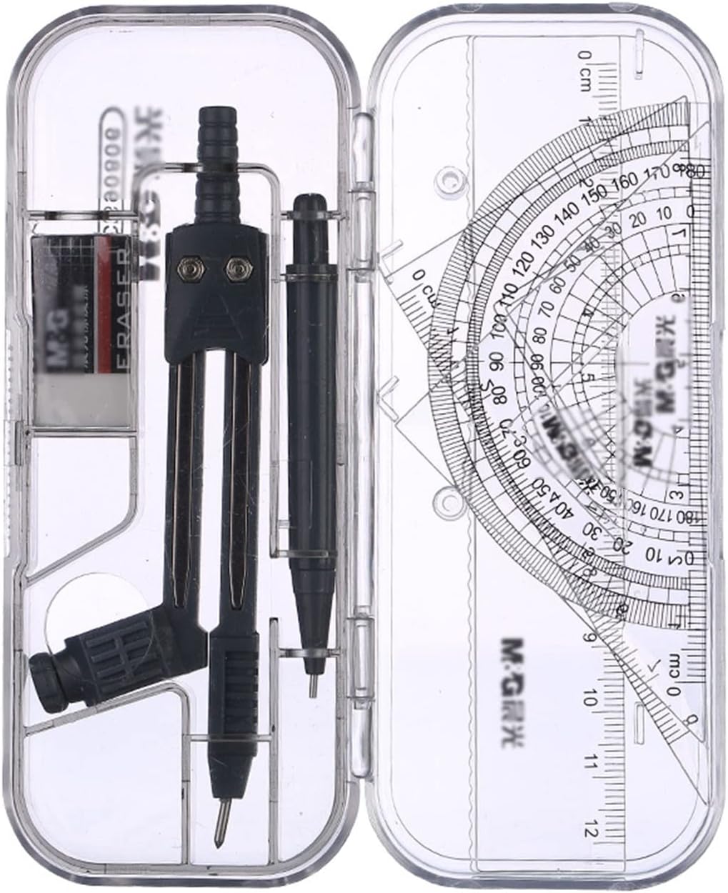 Amazon.com: Compass Geometry Math Compass and Protractors Set Geometry ...