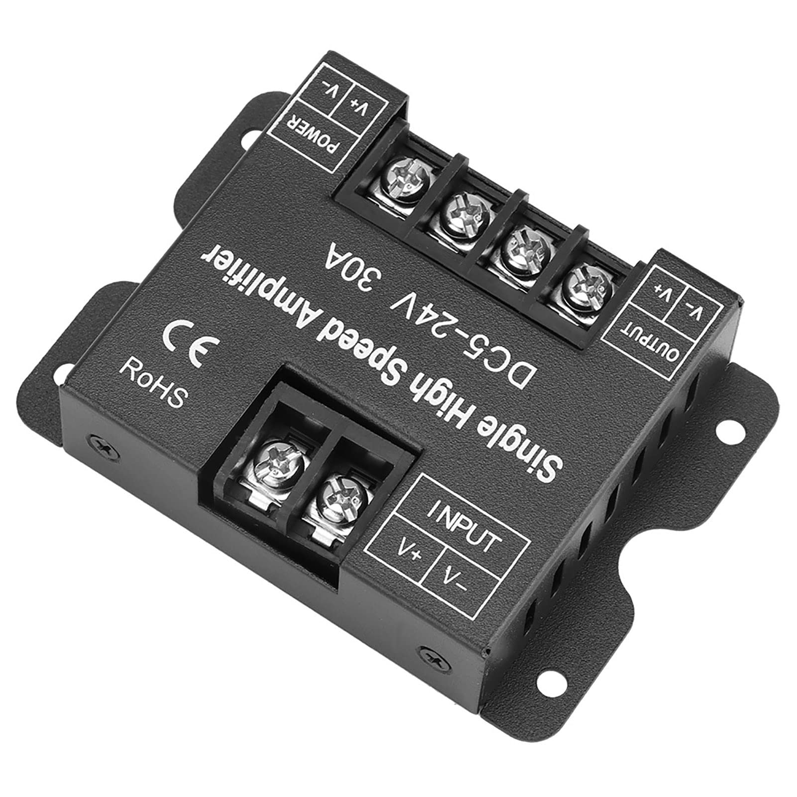 Snapklik.com : Amplifier,DC5-24V 30A Single Color LED Amplifier For ...