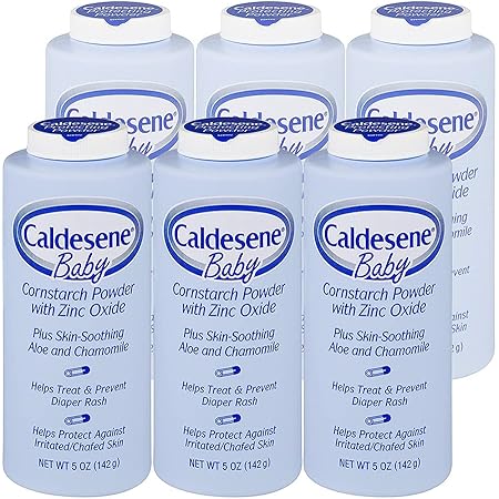 Amazon.com : Caldesene Protecting Powder 5 Oz - Pack of 4 : Zinc Oxide ...