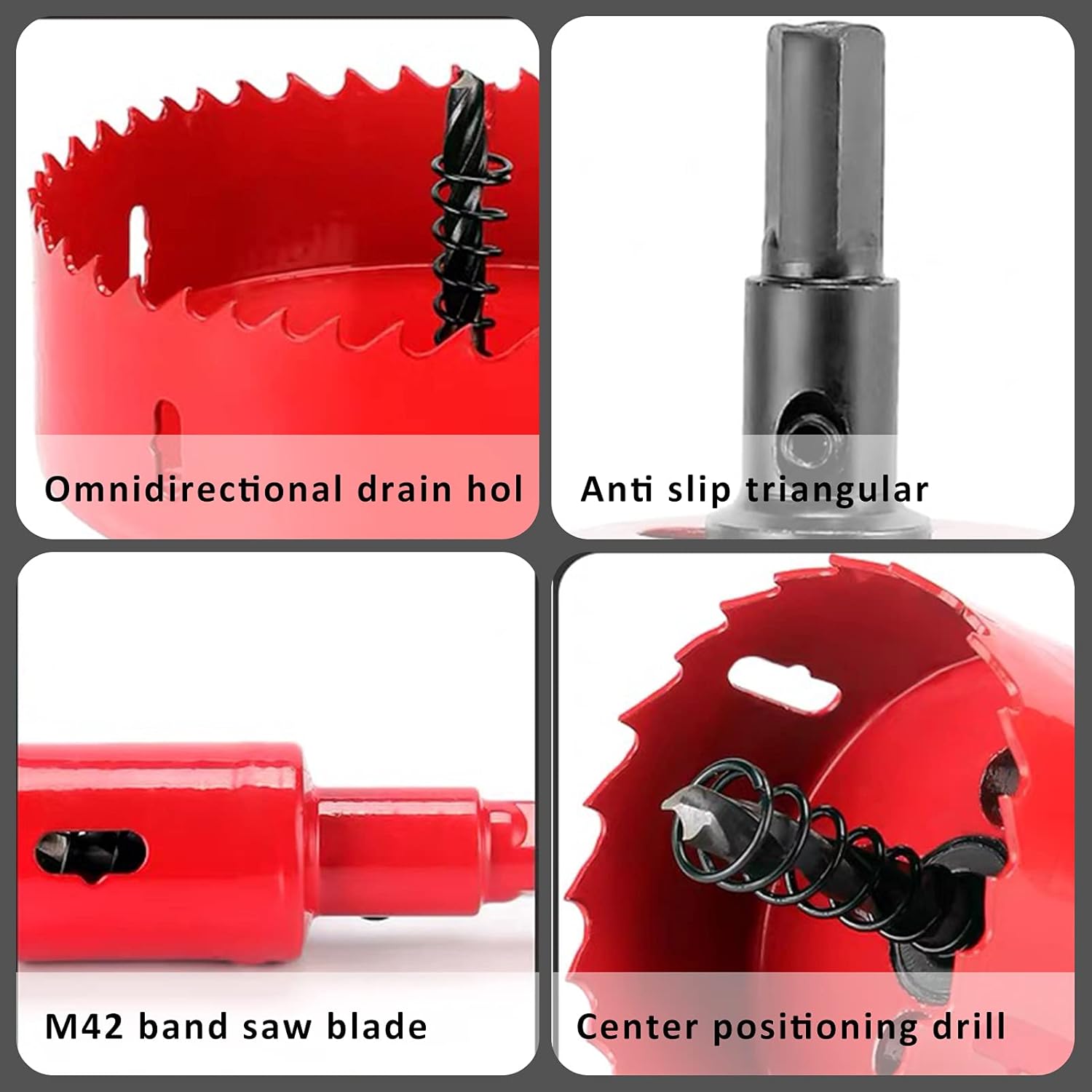 50mm Hole Opener Cutter Drill Bits, Bi-Metal Hole Saw, Hole Saw Sets ...