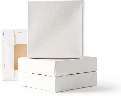 Michaels Bulk 6 Packs: 4 ct. (24 Total) Level 1 6" x 6" Deco Canvas ...
