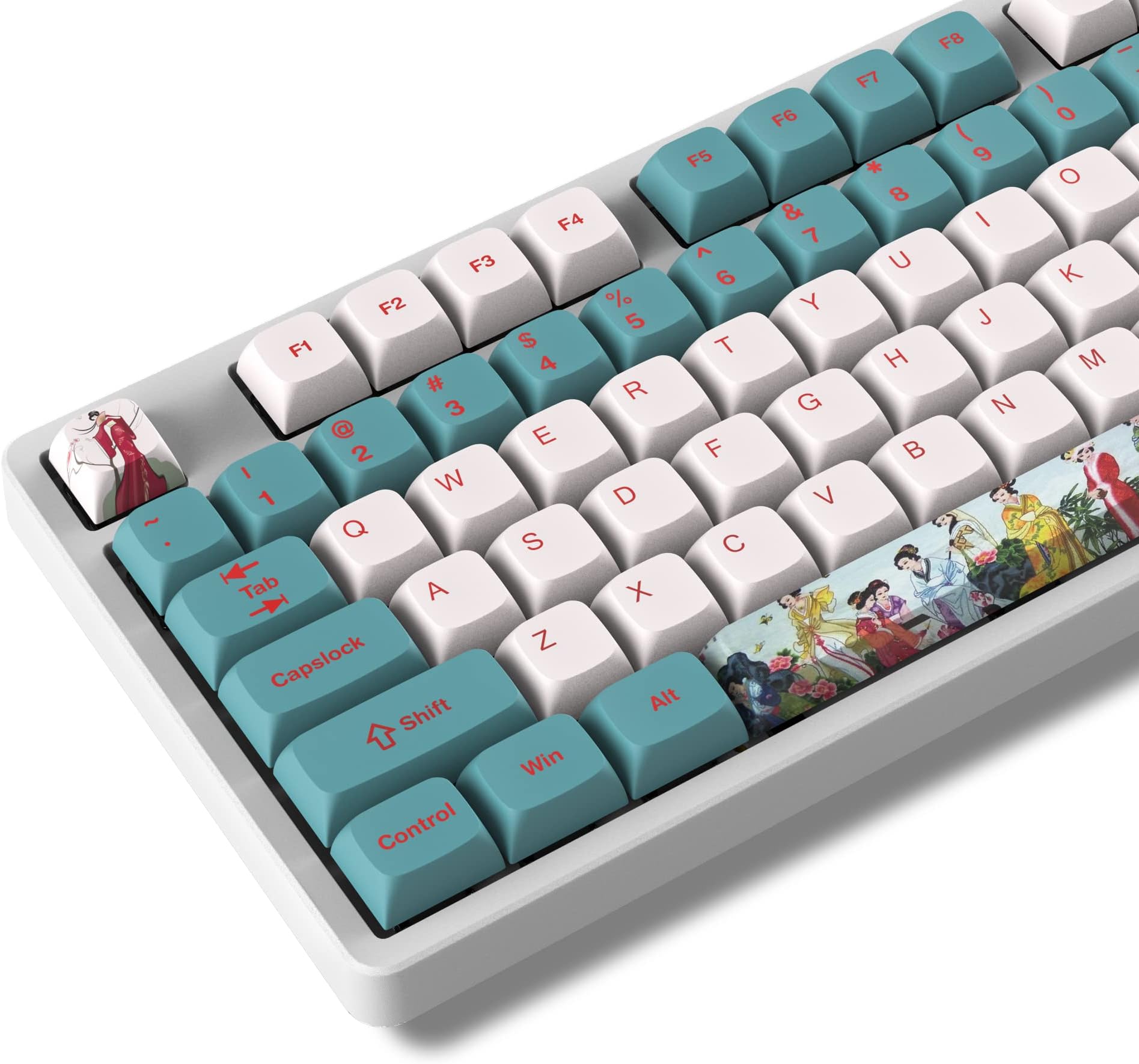 Amazon.com: PBT Keycaps, XDA Profile Keyboard Keycaps Full Set, DYE-Sub ...