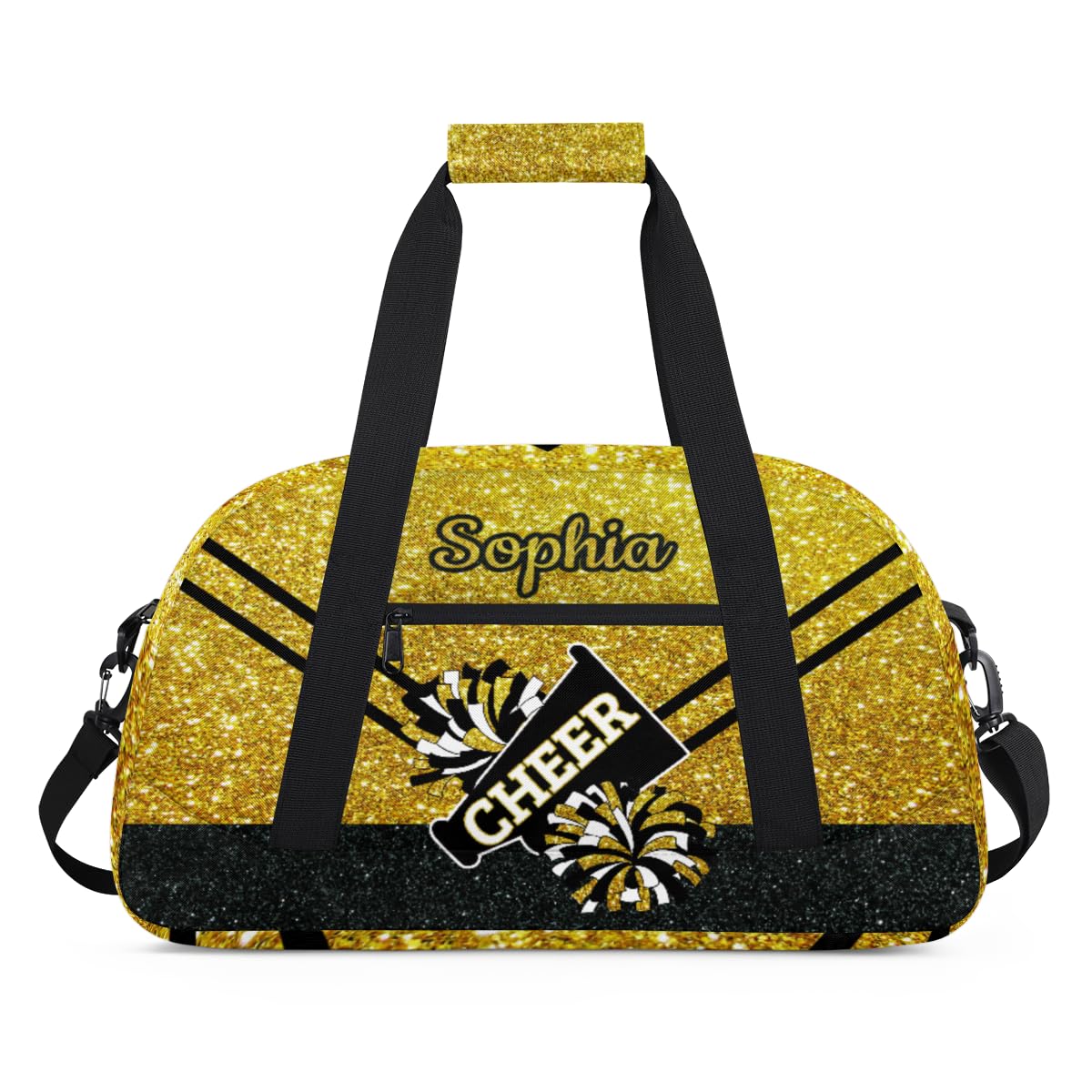 Amazon.com | Personalized Cheer Bag Girl Sport Duffel Bag, Custom Kids ...