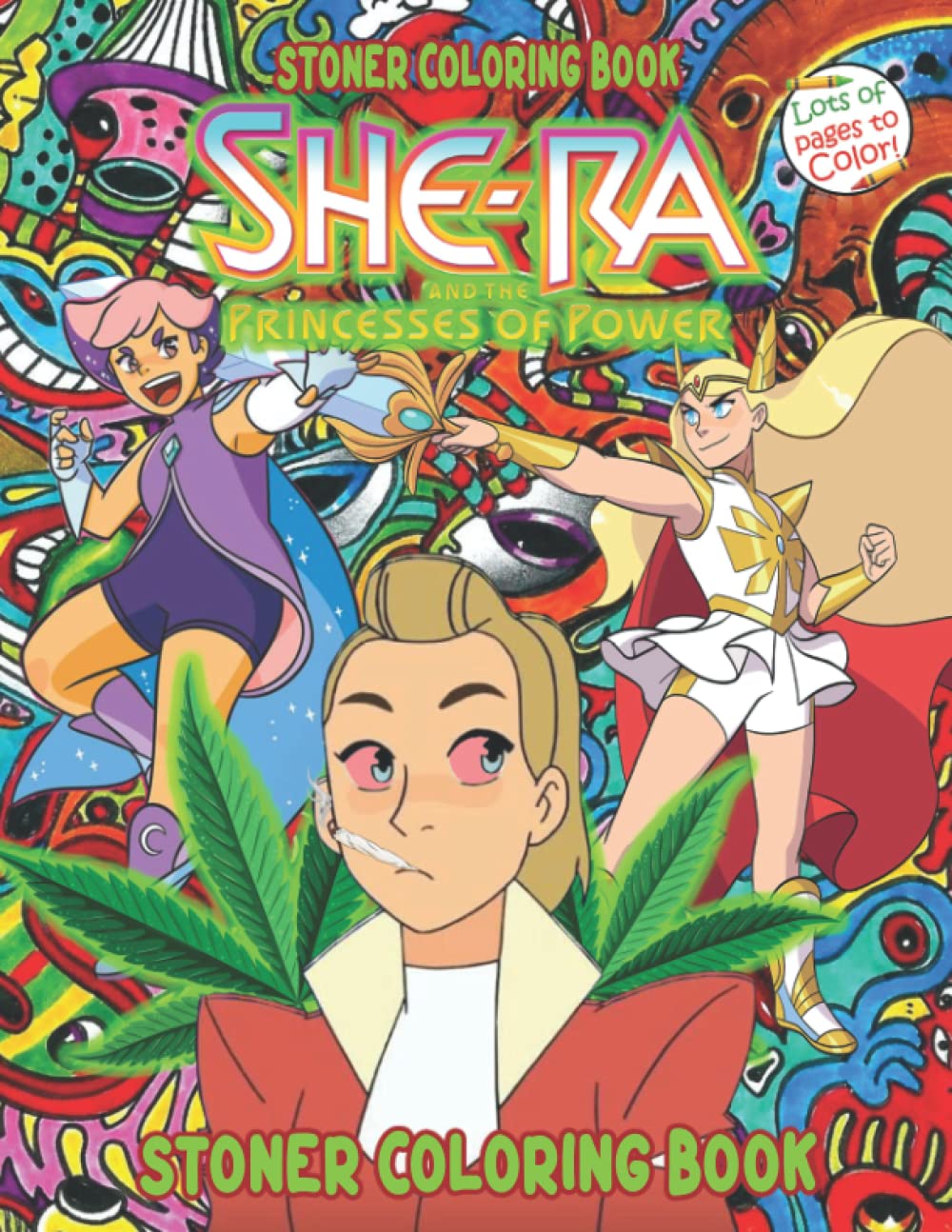 Buy She-ra And The Princesses Of Power Stoner Coloring Book ...