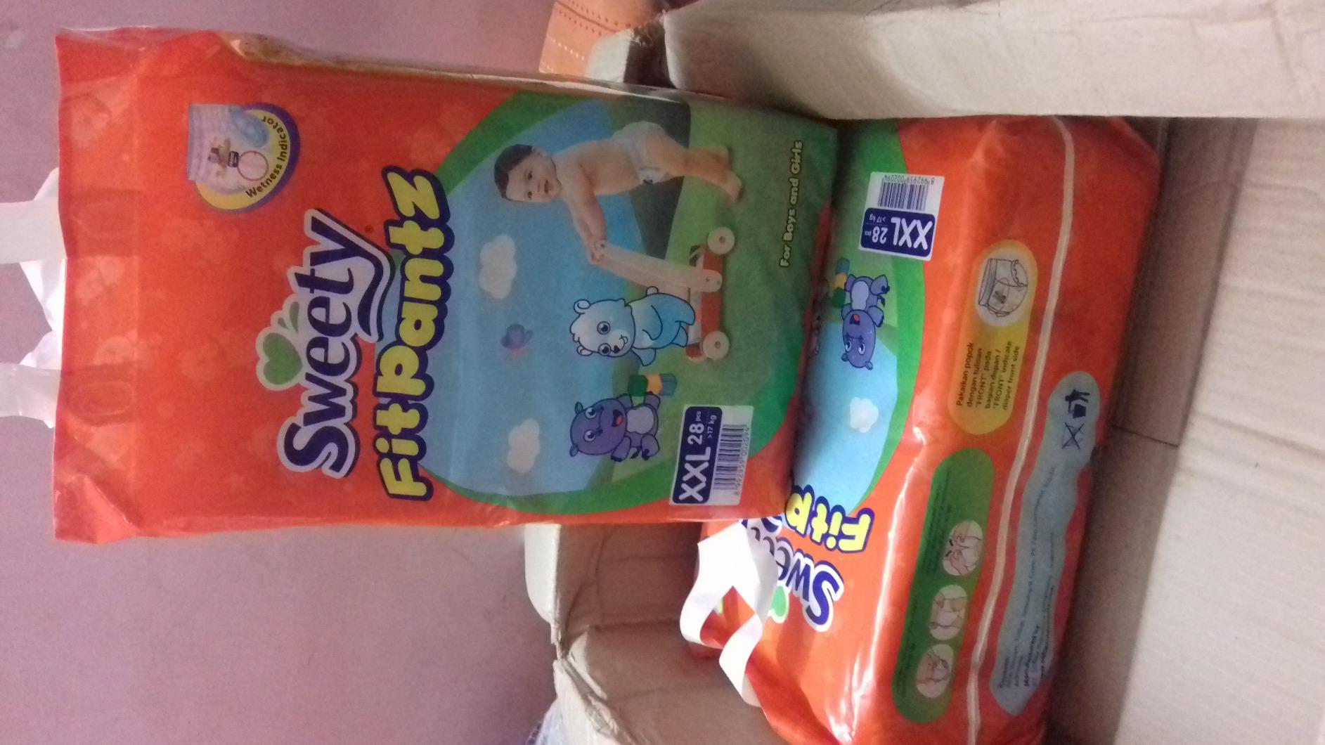 Buy Sweety Fit Pantz Baby Diapers Pants, Extra Large (Pack of 42 ...