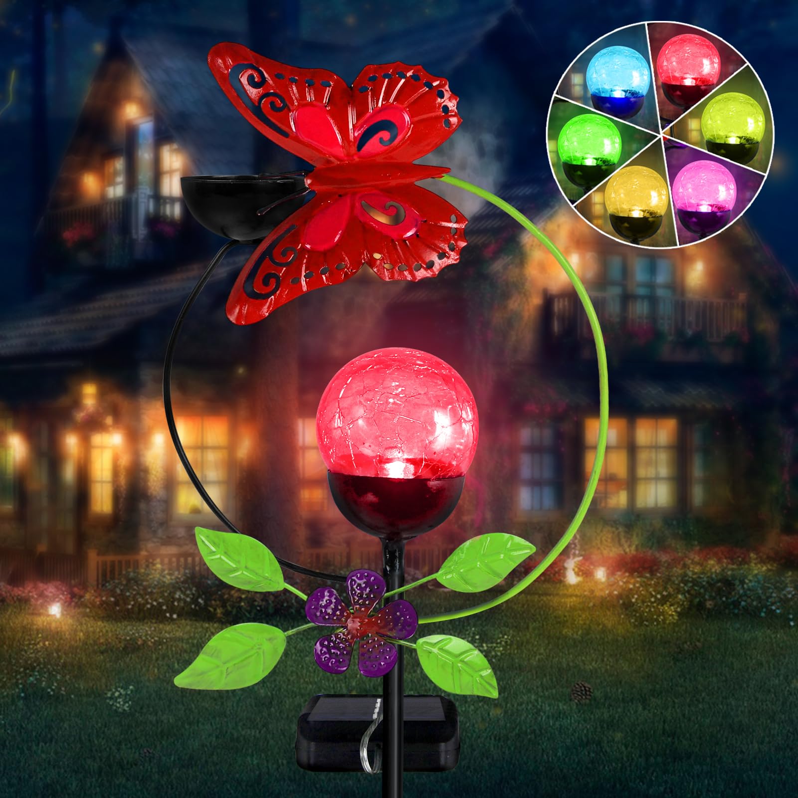 Solar Garden Lights,Solar Butterfly Garden Stakes for sale | Mesa, AZ ...