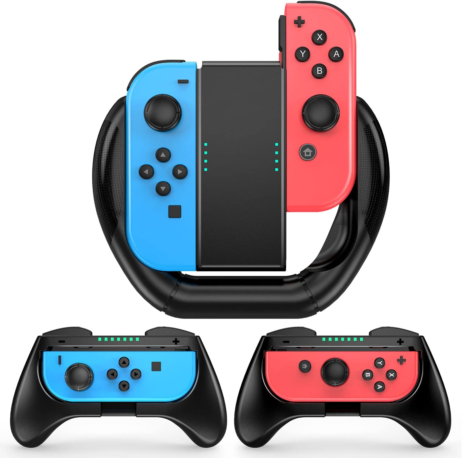 Orzly Volants pour Nintendo Switch – Pack fête (4 roues) pour une ...