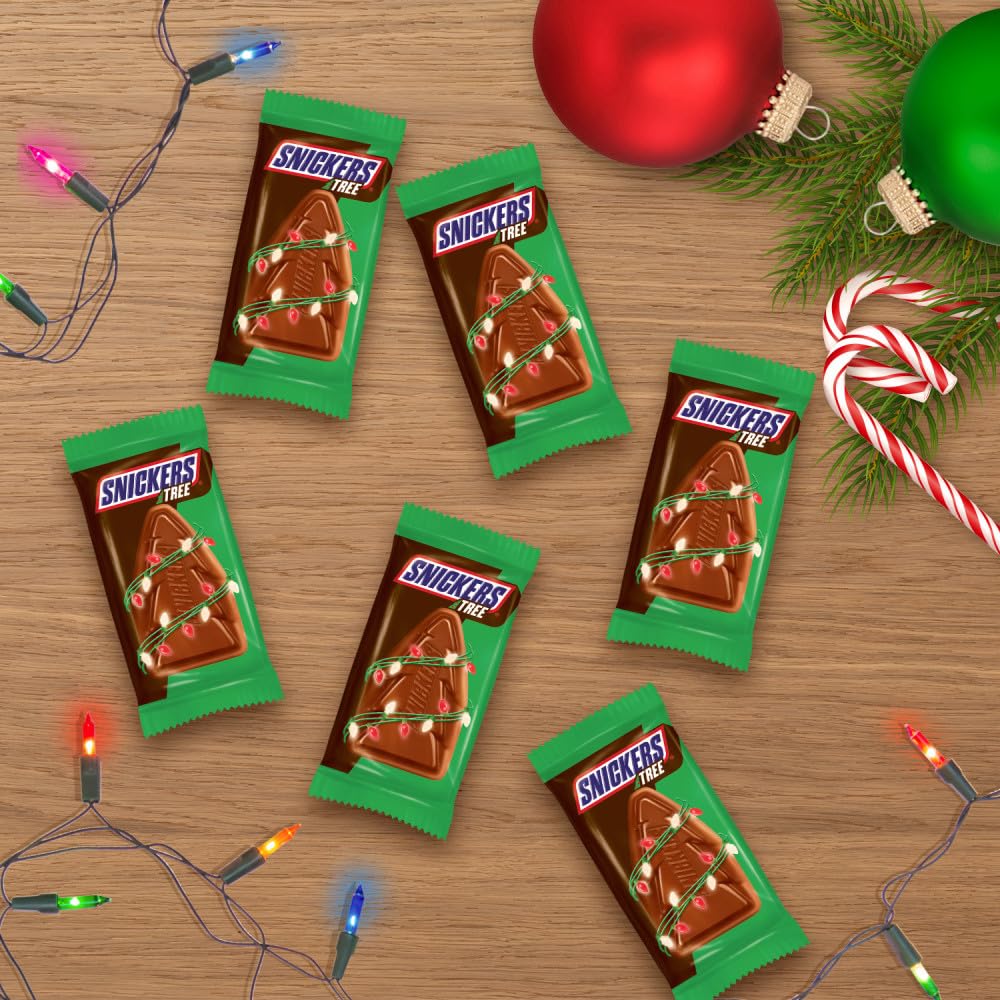 Snapklik.com : SNICKERS Trees Chocolate Individually Wrapped Christmas ...