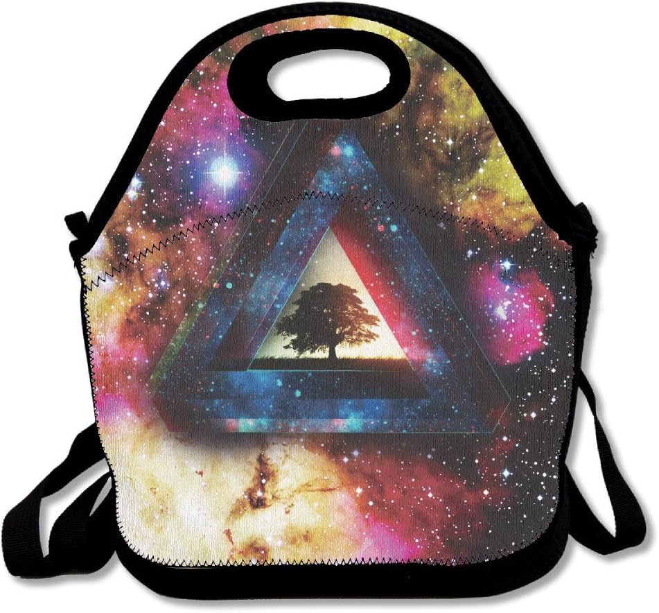 Amazon.com: Trippy Galaxy Triangle Lunch Bag Lunch Tote : Home & Kitchen