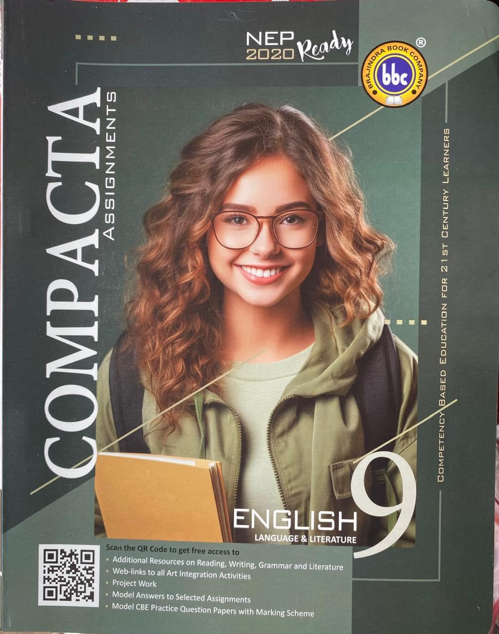 BBC BOOK ENGLISH COMPACTA FOR Assignments Book 9th Class (2023-24) NEW ...