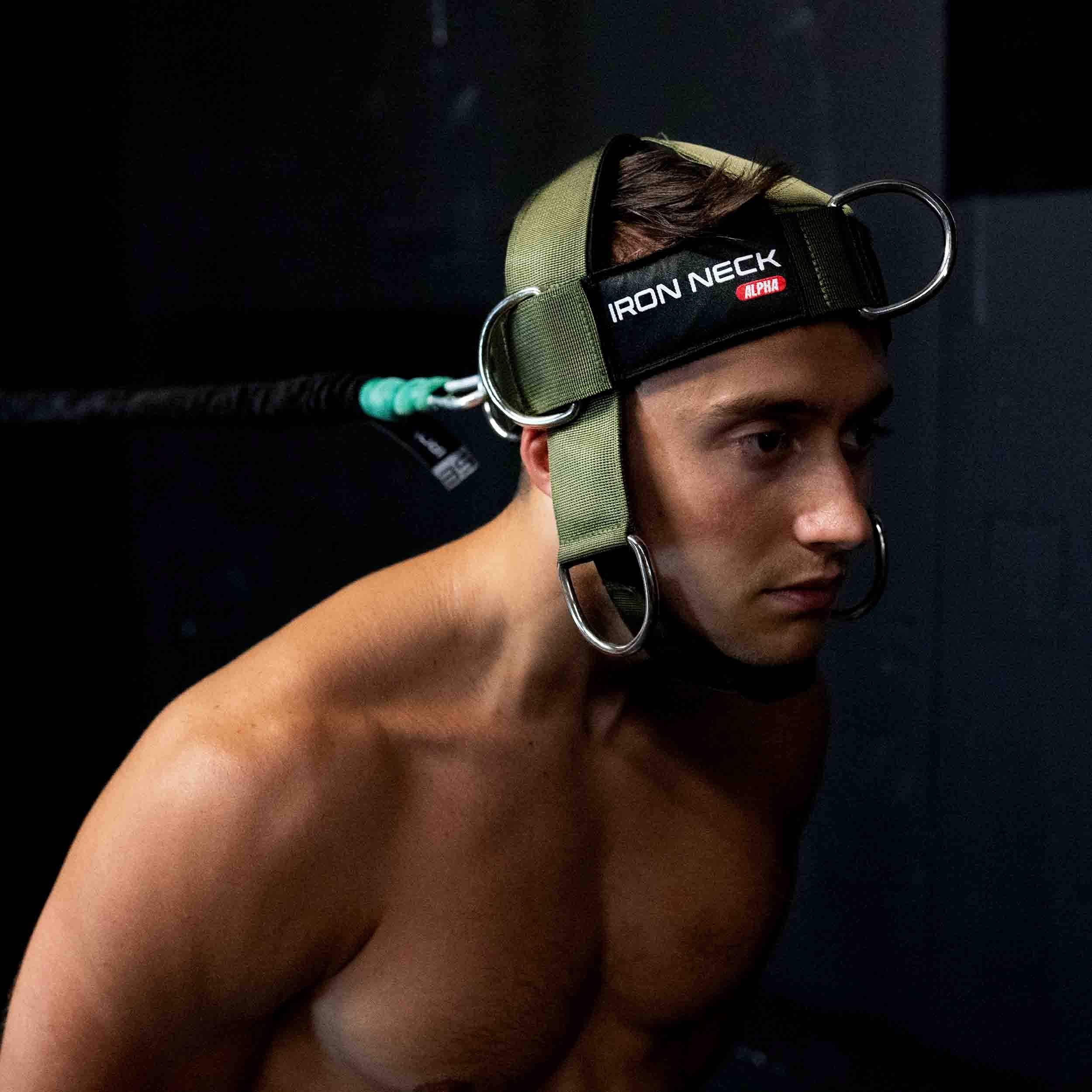 Iron Neck Alpha Harness – Neck Harness Workout Accessory – Head Harness ...
