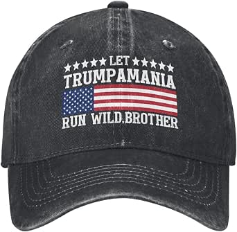 Generic Trumpamania Trump 2024 Hat Let Trump a mania Run Way Wild ...