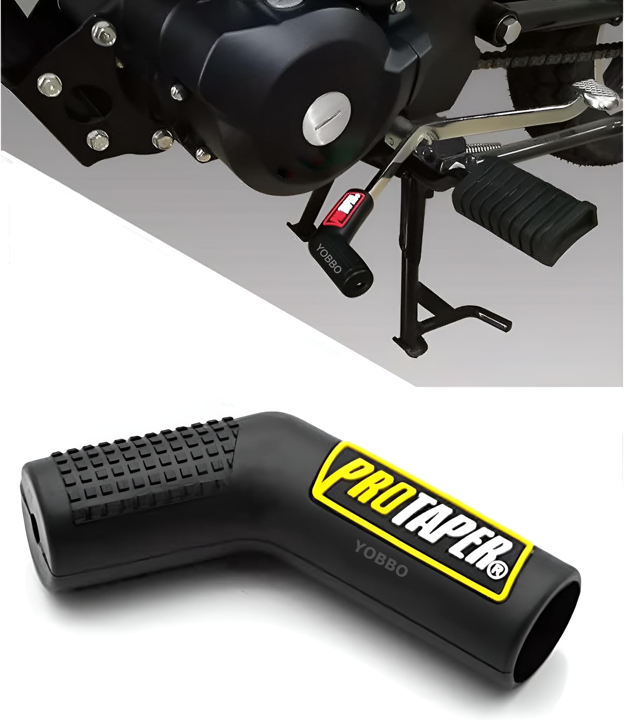 Yobbo Bike Lever Gear Shifter Shoe & Boot Protector Cover Rubber Shift ...