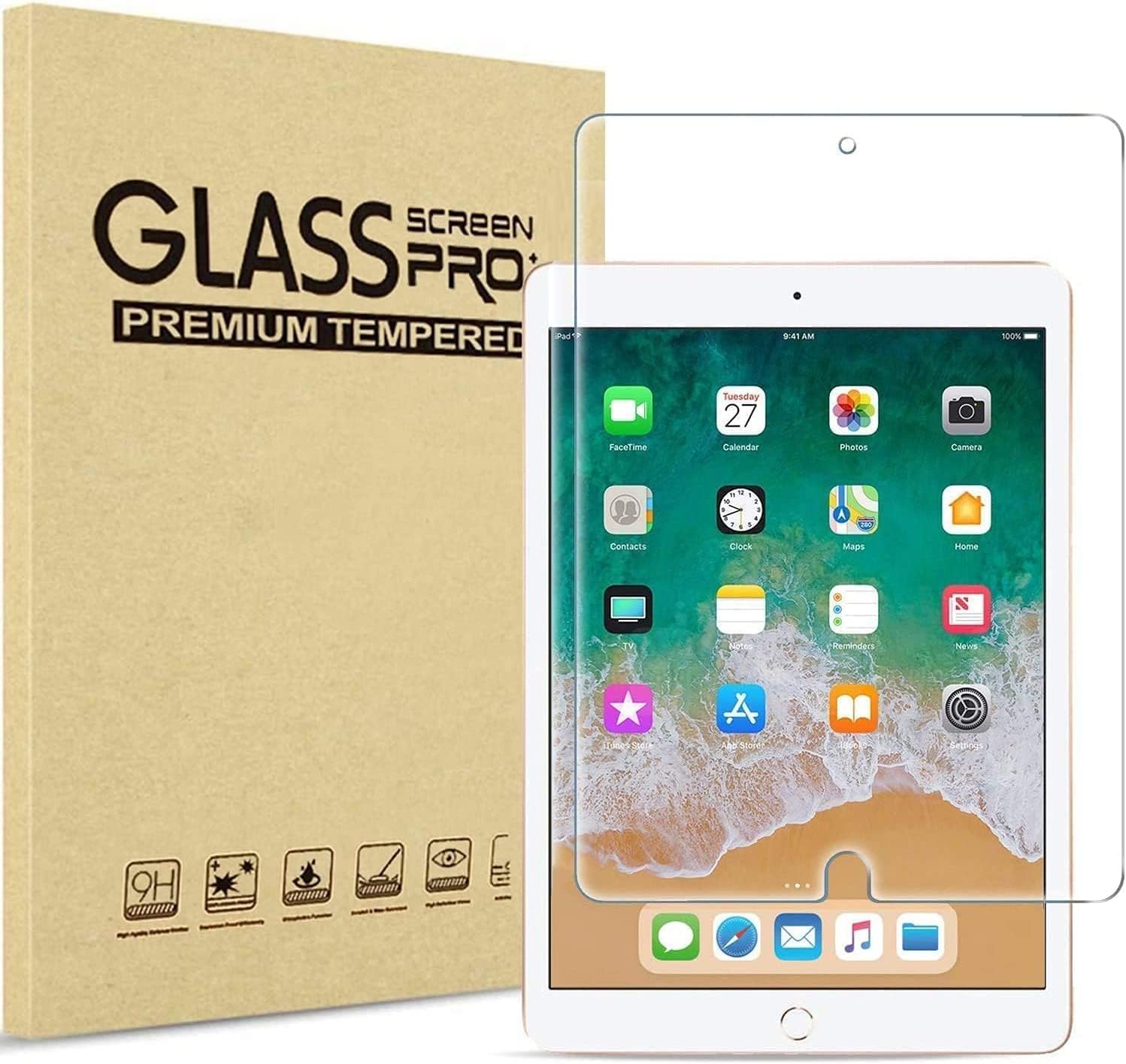 iPad Air 2 iPad Air 1 iPad Pro 9.7 Screen Protector iPad Air-9.7 inch ...