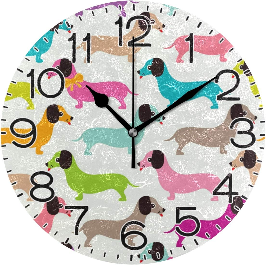 Amazon.com: The Geeky Days DIY Dachshund Wall Art Wiener-Dog Puppy Dog ...