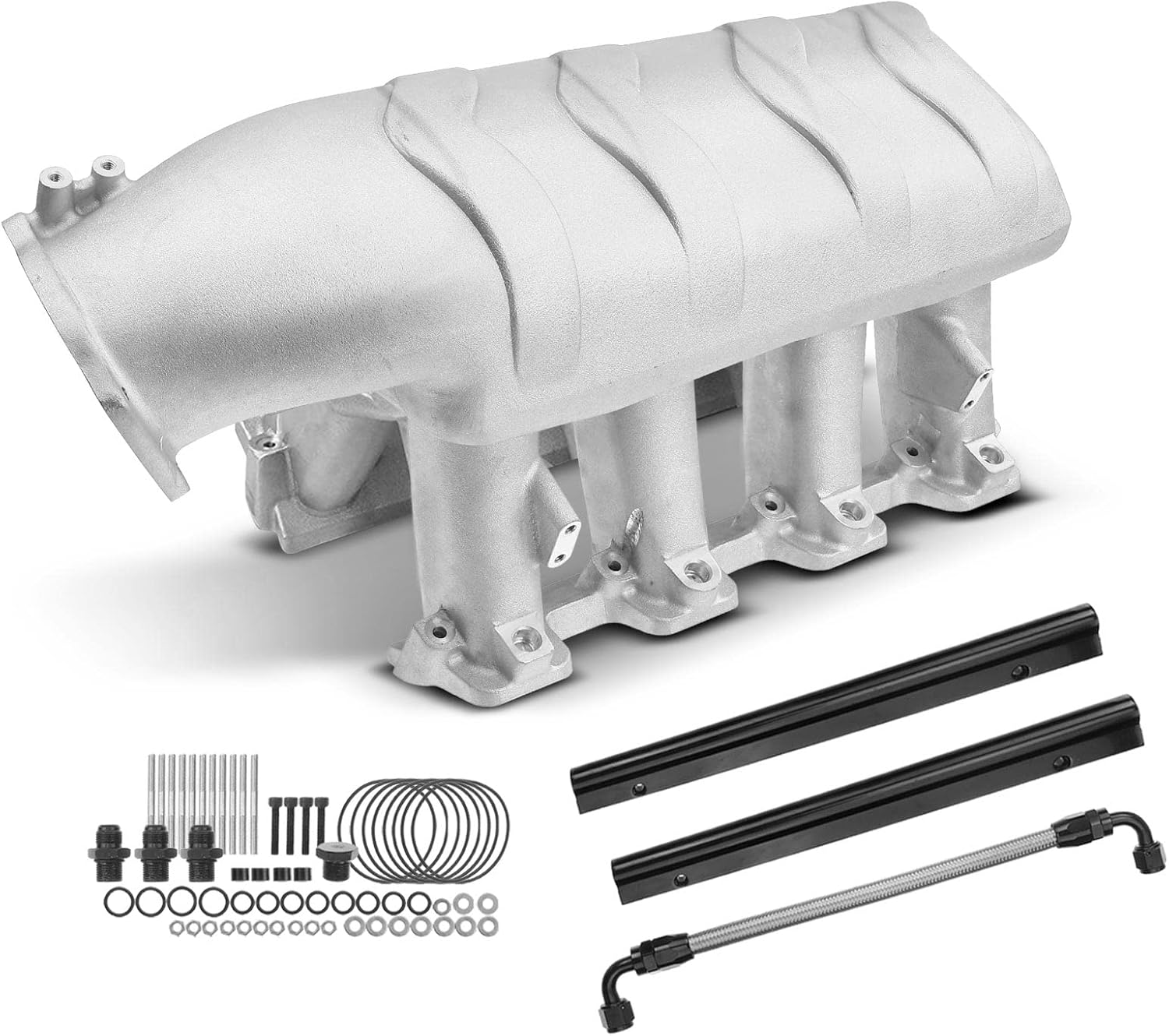 Amazon.com: A-Premium Aluminum EFI LS Hi-Ram Intake Manifold for GM ...
