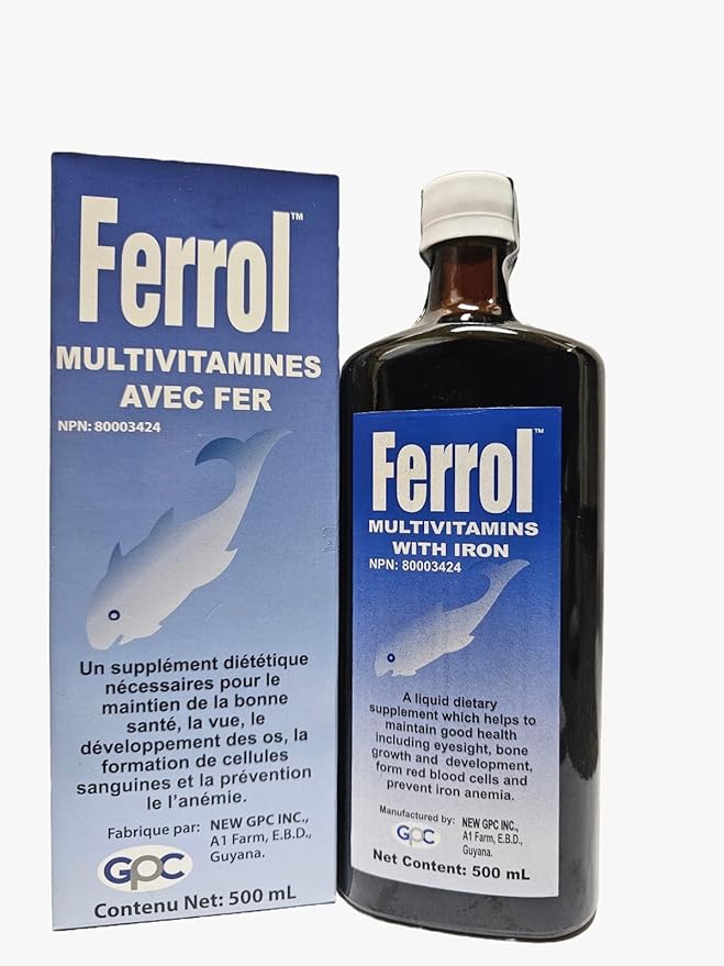 Ferrol Multivitamins with Iron : Amazon.ca: Health & Personal Care