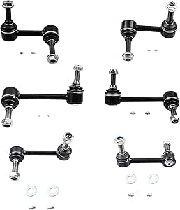 Amazon.com: Parts Mountain Front & Rear Sway Bar Link Kit | Replacement ...