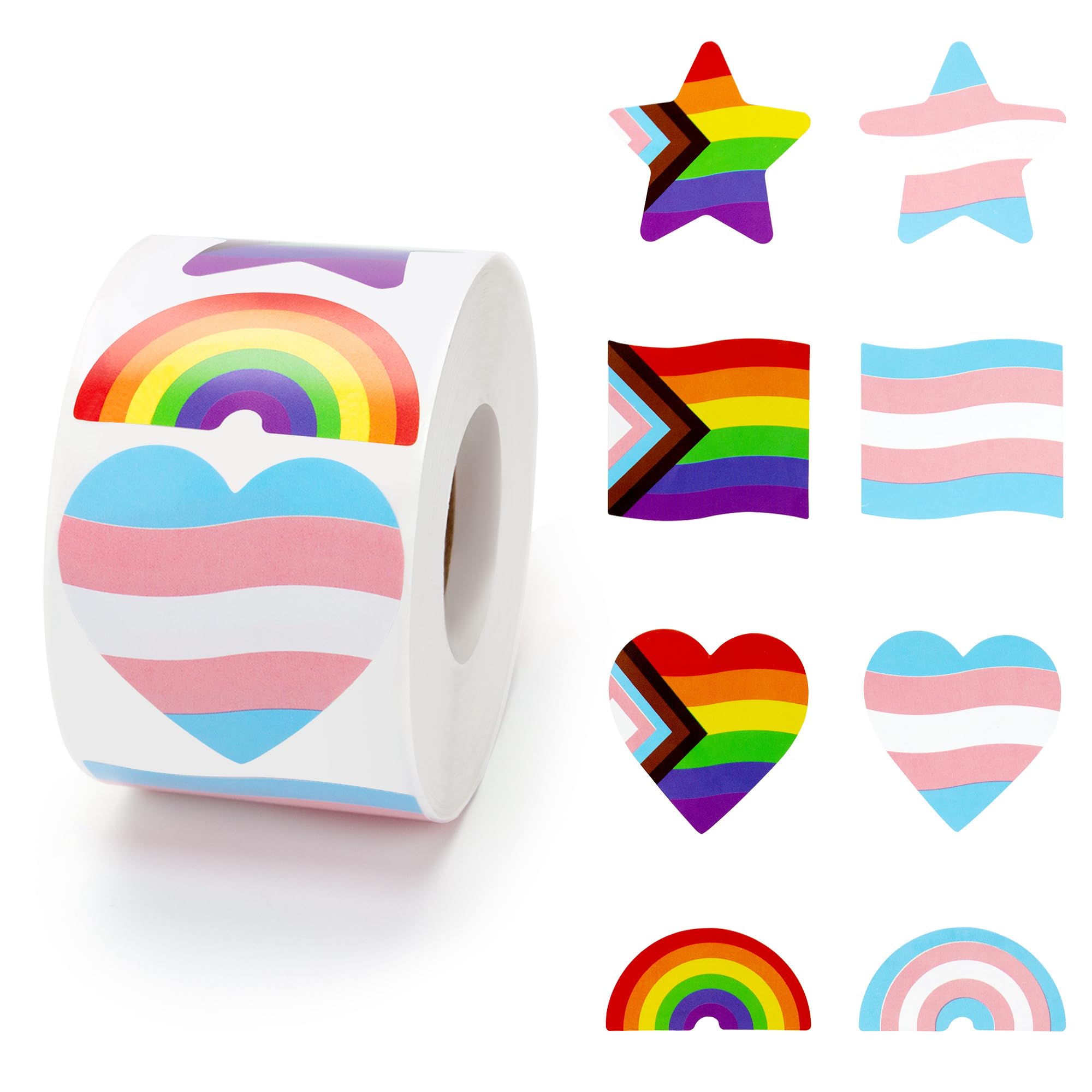 Amazon.com: Pride Stickers 500 Pcs, LGBTQ+ Stickers Gay Stickers 8 ...