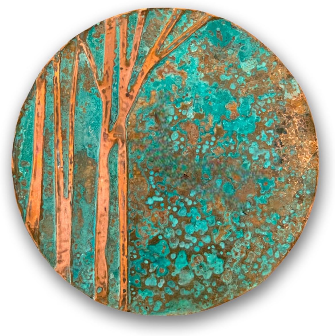 Amazon.com: nooc art Handmade Copper Wall Art for Home, Living Room ...