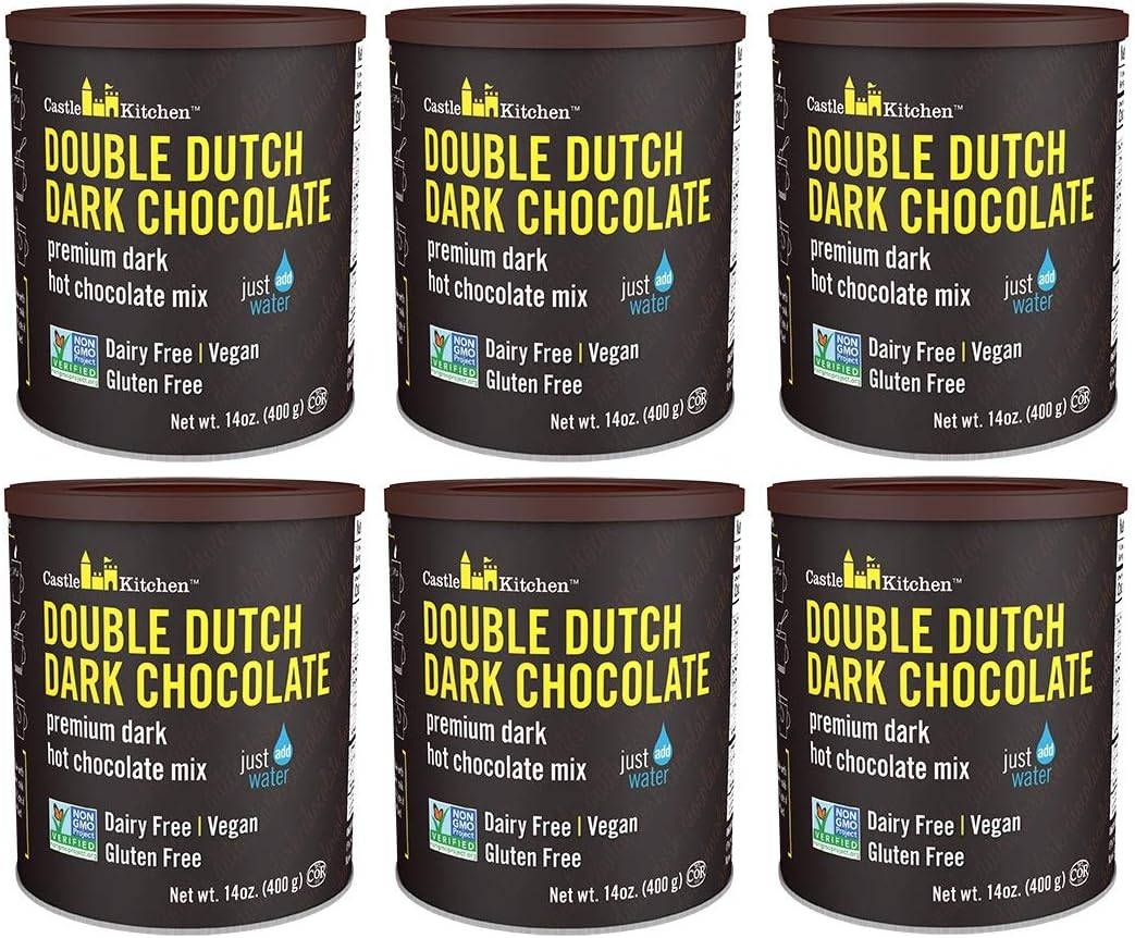 Amazon.com : Castle Kitchen Double Dutch Dark Chocolate Premium Hot ...