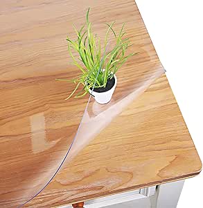 3mm Thickness,Transparent Table Protector Cover,Modern Clear Table ...