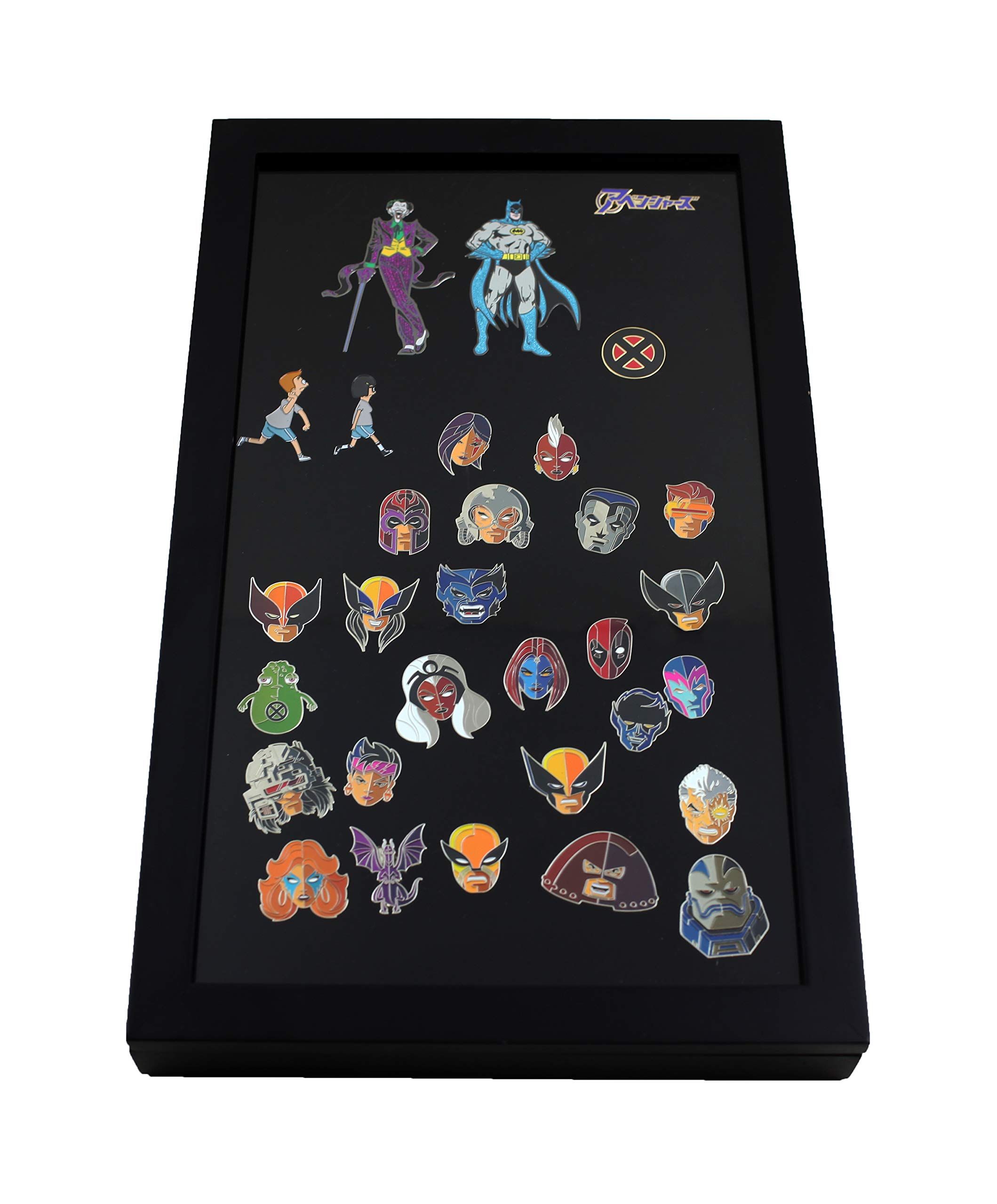 Buy Large Pin Display Case Shadow Box Frame - Black New Zealand Wood ...