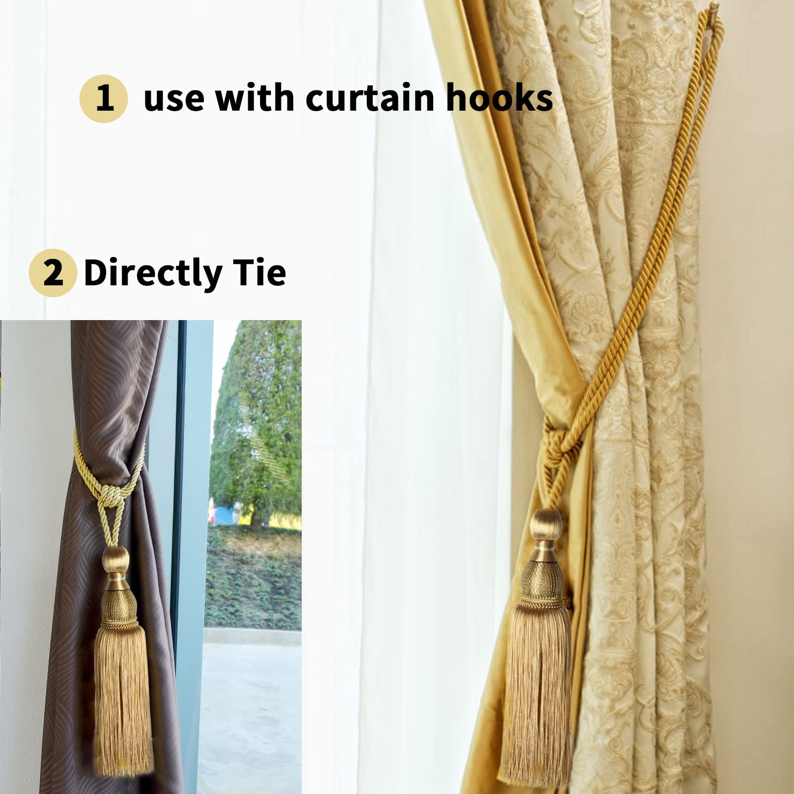 Tassel Tiebacks For Curtains