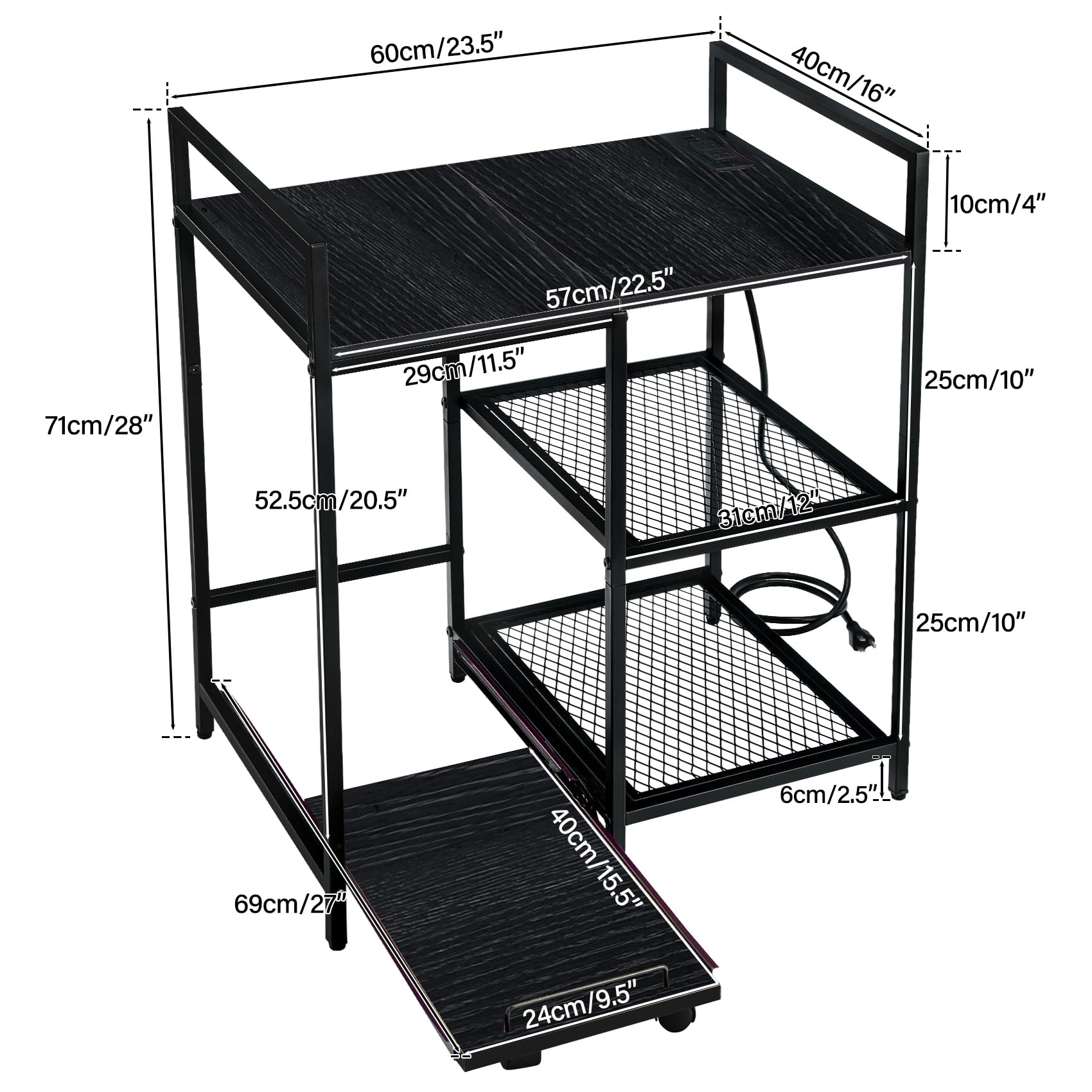 Snapklik.com : TC-HOMENY Printer Stand
