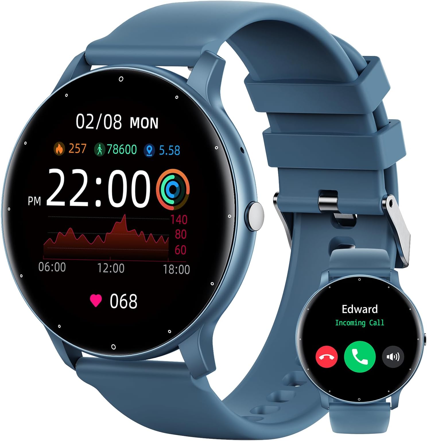 Ticwatch C2 Plus 1 GB di RAM Smartwatch Orologio Intelligente Pagamenti ...