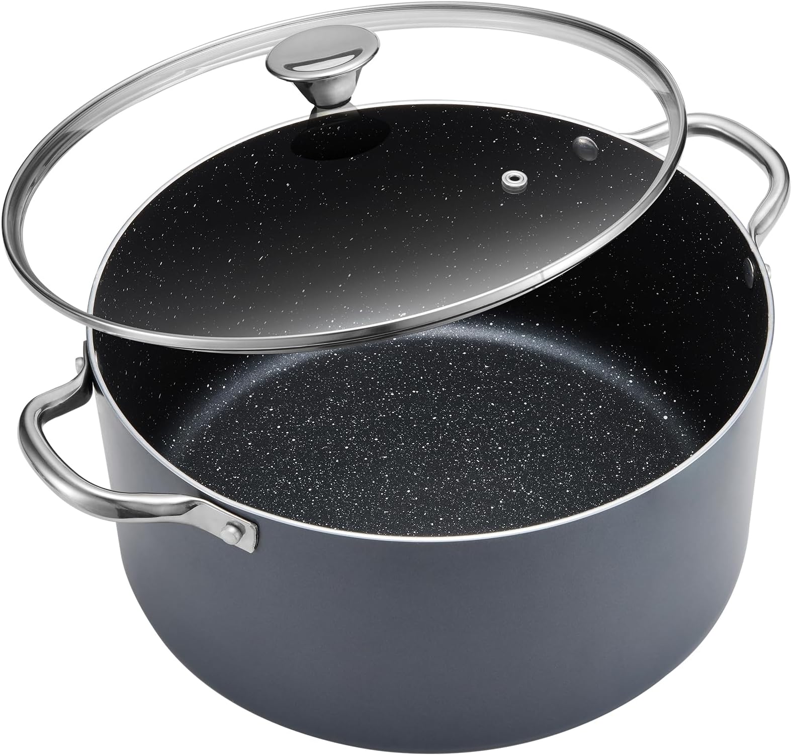 Amazon.com: Nordic Ware Stock Pot, 20-Quart, Black: Large Nonstick ...