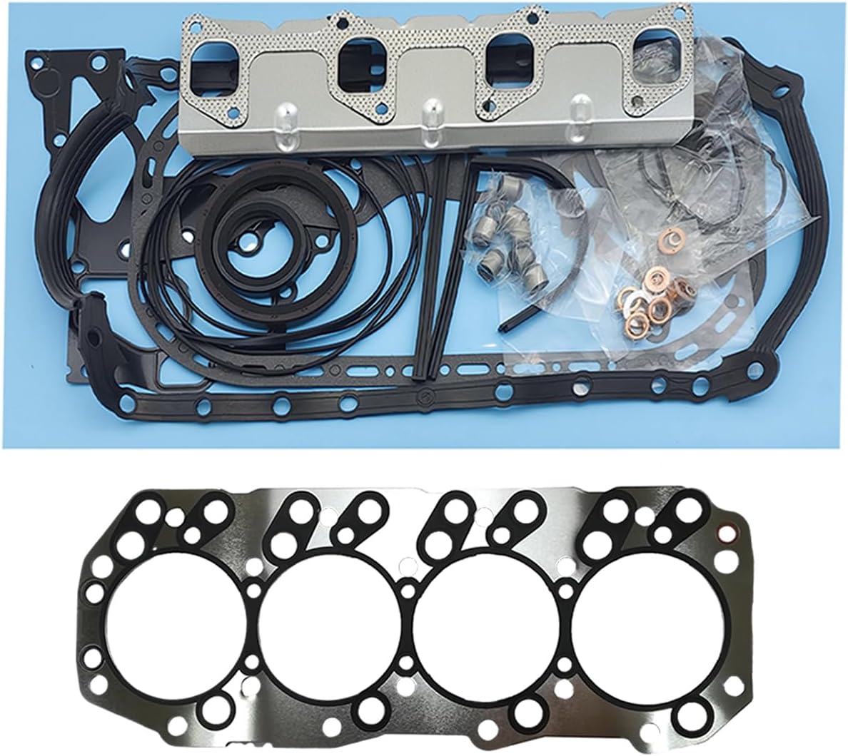 Amazon.com: OCTOT 4JH1-TC Engine overhaul Full Gasket Set 5-87815-201-1 ...