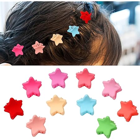 Amazon.com : 50 Pcs Colorful Mini Hair Claw Clips Clamps Accessories ...