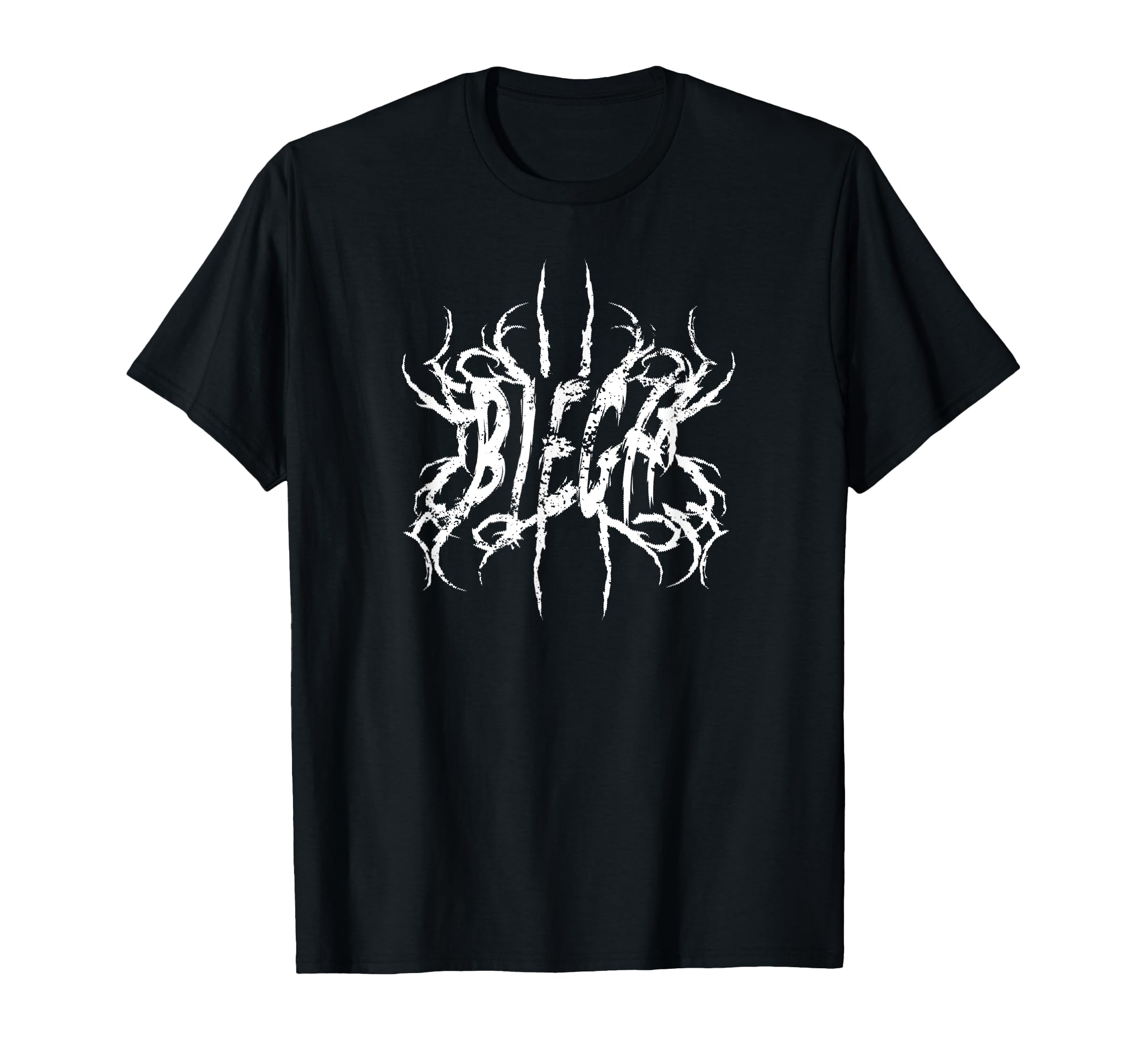 Amazon.com: Blegh Funny Metalcore Deathcore Music T-Shirt : Clothing ...