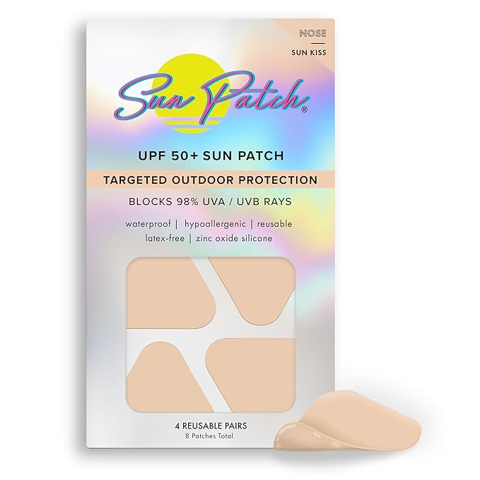 Amazon.com: Sun Patch, Reusable Sunblock Patches for Nose, 100% ...
